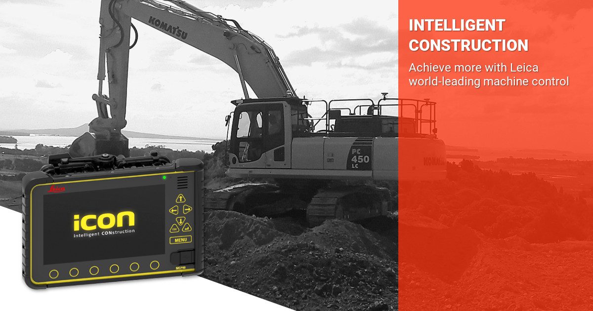 Leica Machine Control | 2D & 3D Systems | Intelligent Construction